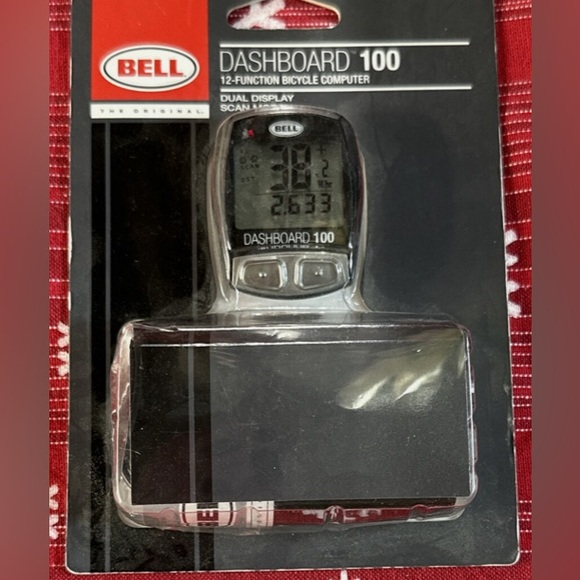 bell | Other | New Bell Dashboard 0 12functionbicycle Computer Dual ...
